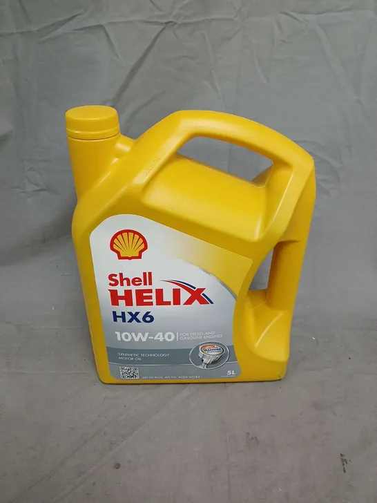 Lot 219: SHELL HELIX HX6 10W-40 MOTOR OIL 5L - 5395792 | Simon Charles ...