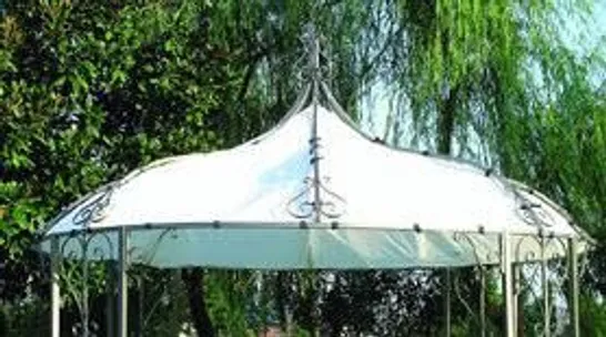 Lot 626: BURMA DAKOTA FIELDS FABRIC REPLACEMENT CANOPY FOR GAZEBO ...