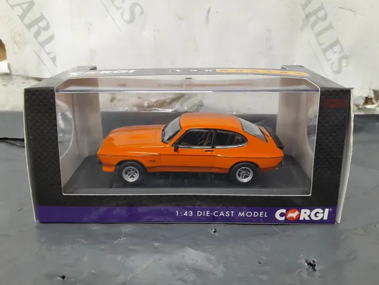 Lot 1433: BOXED CORGI VANGUARDS 1:43 FORD CAPRI MK2 X PACK SCALE MODEL ...