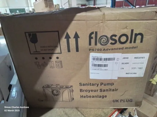 Lot 563: BOXED SANITARY PUMP. - 5074473 | Simon Charles Auctioneers