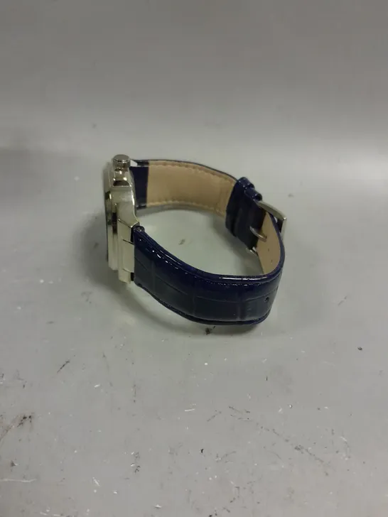 Lot 1770: BOXED FRANK SCHMIDT WATCH 3ATM WATER RESISTANT BLUE DIAL ...