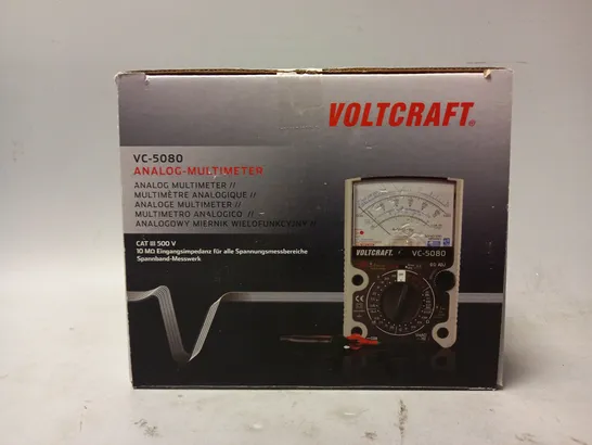Lot 9006: BOXED VOLTCRAFT VC-5080 ANALOG-MULTIMETER - 4879757 | Simon ...