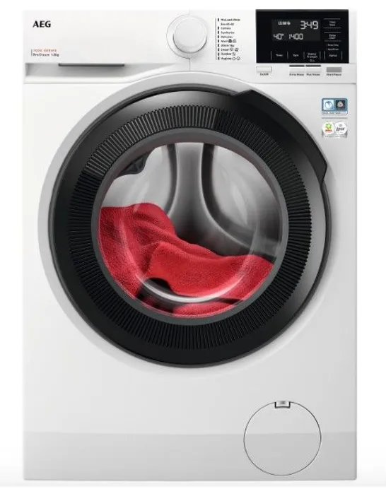 Lot 44: AEG 7000 PROSTEAM 8KG WASHING MACHINE MODEL LFR71844B RRP £667 ...