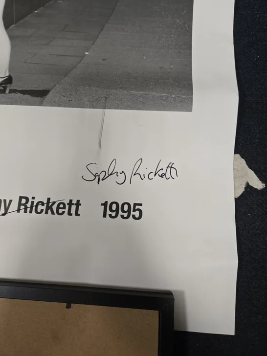 Lot 72: PISSING WOMEN – SOPHY RICKETT, 1995 SIGNED DOUBLE SIDED ...