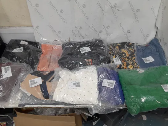 Lot 1207: BOX OF APPROXIMATELY 10 ASSORTED BAGGED PIECES OF CLOTHING IN ...
