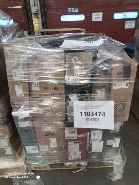 Lot 5: PALLET OF APPROXIMATELY 16 UNPROCESSED RAW RETURN MONITORS AND ...