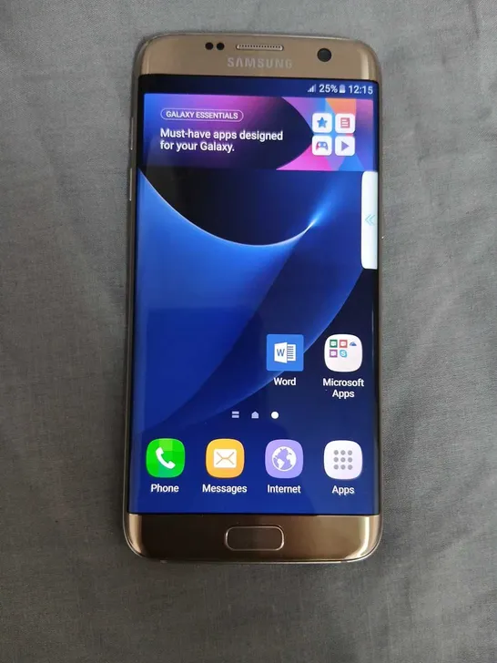 Lot 39: SAMSUNG GALAXY S7 EDGE – GOLD (SM-G935) - 5423085 | Simon ...