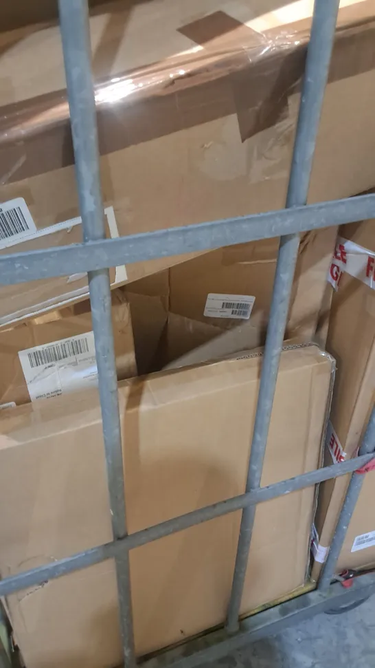 Lot 1235: CAGE OF APPROXIMATELY 10 ASSORTED HOUSEHOLD ITEMS TO INCLUDE - CHRISTMAS DECORATION ...