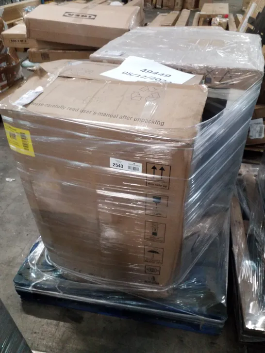 Lot 2543: HISENSE SLIMLINE 10 PLACES FS DISHWASHER AND HAIER I-PRO ...