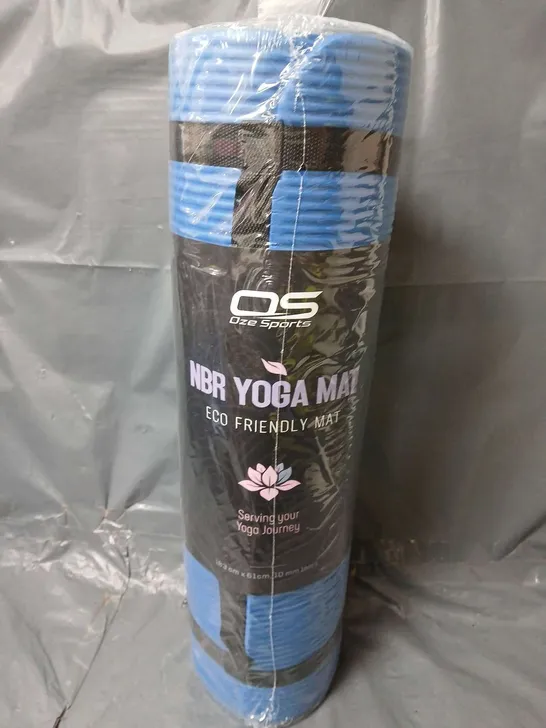 Lot 7183: OZE SPORTS NBR YOGA MAT IN BLUE (183x61mm) - 5033404 | Simon ...