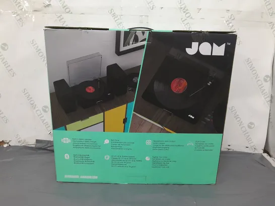 Lot 1042: BOXED JAM BLUETOOTH SOUND STREAM+ TURNTABLE - 4813415 | Simon ...