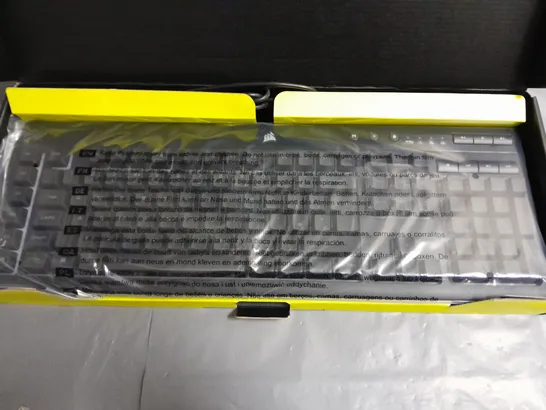 Lot 4985: boxed corsair k55 rgb pro gaming keyboard - 4956804 | Simon ...