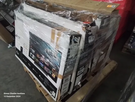 Lot 3033: PALLET CONTAINING APPROXIMATELY 7 BOXED HD TELEVISION IN ...