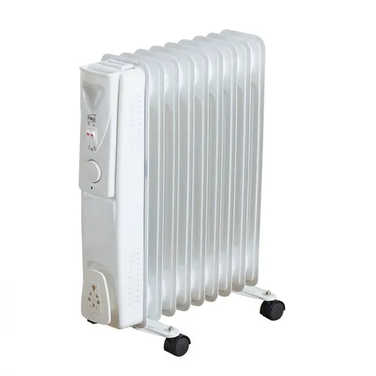 Lot 1141: BOXED NEO 2KW ELECTRIC OIL FILLED RADIATOR - WHITE (1 BOX ...