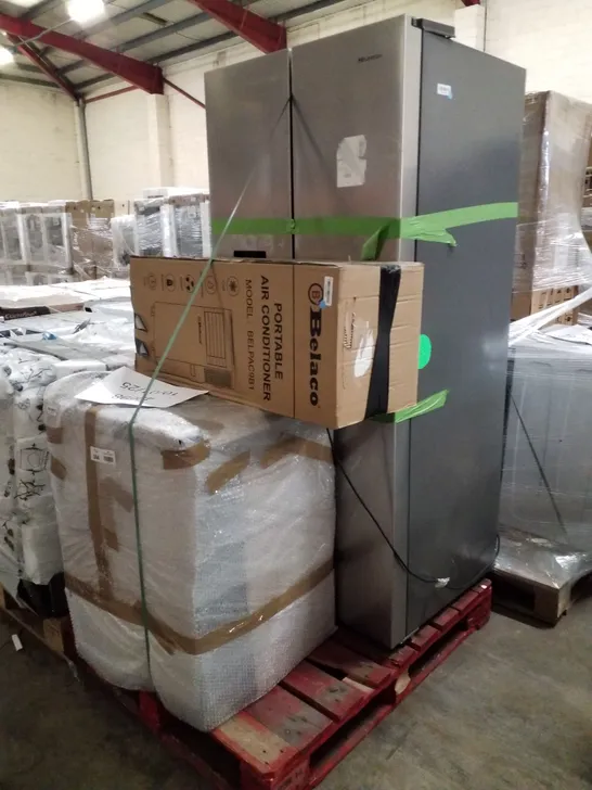 Lot 244: BELACO 9000BTU PORTABLE 4-IN-1 AIR CONDITIONER, HOTPOINT 9KG ...