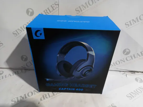 Lot 6215: BOXED AND SEALED CAPTAIN 400 GAMING HEADSET - 4549112 | Simon ...
