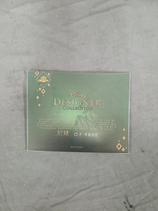 Lot 204: DISNEY ULTIMATE PRINCESS CELEBRATION LIMITED EDITION TIANA ...