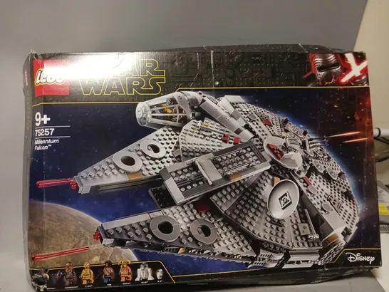 Lot 7015: BOXED LEGO STAR WARS MILLENNIUM FALCON 75257 RRP £149.99 ...