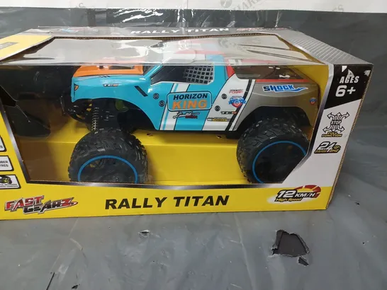Lot 1005: FAST GEARZ RALLY TITAN HORIZON KING REMOTE CONTROL MONSTER ...