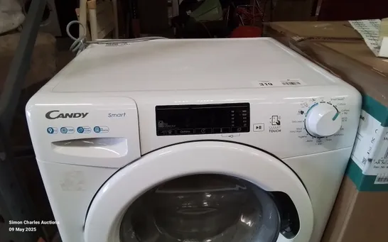 Lot 319: CANDY CS149TW4 WASHING MACHINE 9KG 1400 RPM - WHITE - 5166061 ...