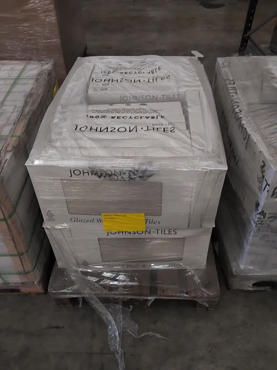 Lot 1016: PALLET OF APPROX 40 X CARTONS OF JOHNSON TILES, YORK STONE ...