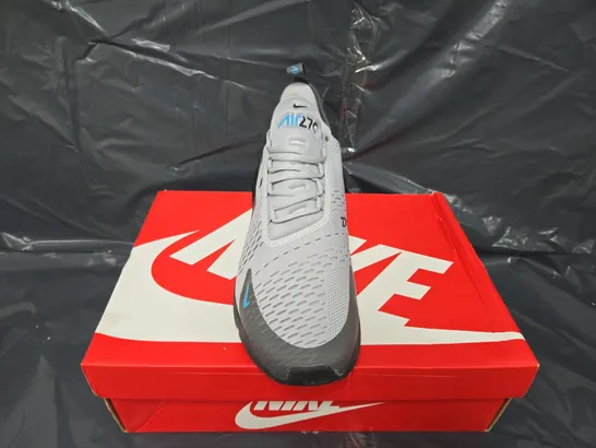 Lot 7107: BOXED PAIR OF NIKE AIR 27C TRAINERS IN GREY - UK 10 - 5226735 ...