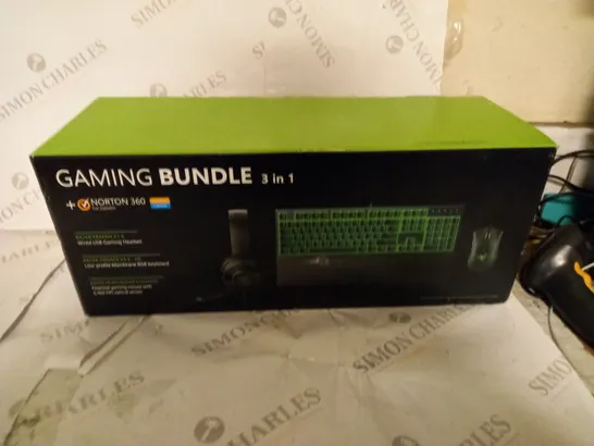 Lot 13807: BRAND NEW BOXED RAZER GAMING BUNDLE 3 IN 1 TO INCLUDE ...