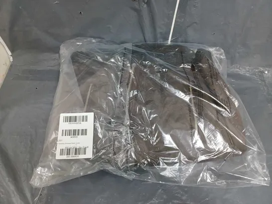 Lot 3135: FAUX SHEARLING DISTRESSED AVIATOR JACKET - DARK BROWN SIZE 10 ...