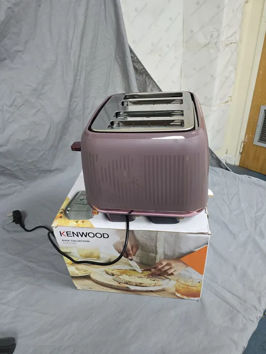 Lot 501: BOXED KENWOOD DUSK COLLECTION TOASTER IN PURPLE - 5417204 ...