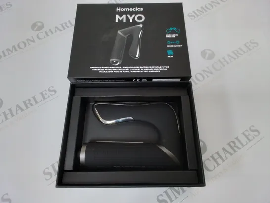 Lot 6591: BRAND NEW BOXED HOMEDICS MYO HANDHELD PHYSIO MASSAGER - 4369321 | Simon Charles ...
