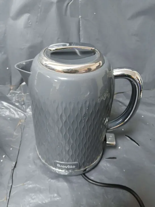 Lot 9096: BOXED BREVILLE CURVE COLLECTION KETTLE - GREY - 5050739 ...