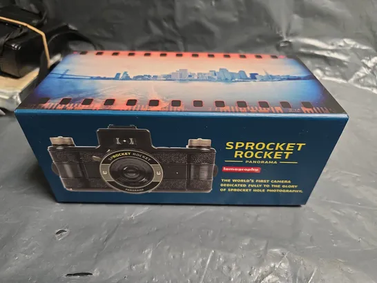 Lot 8220: LOMOGRAPHY SPROCKET ROCKET PANORAMA CAMERA – BOXED - 5471608 ...