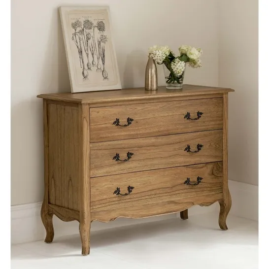 Lot 5002: BOXED HOMES DIRECT 365 MONTPELLIER 3 DRAWER CHEST - 5265185 ...