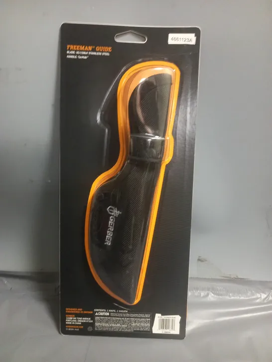 Lot 9024: GERBER FREEMAN GUIDE FIXED BLADE KNIFE - 4930491 | Simon ...
