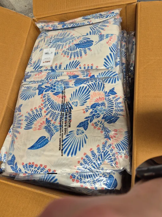 Lot 3456: APPROXIMATELY 40 TAMSY BIRD PRINT DRESSES - ONE SIZE IN BLUE ...