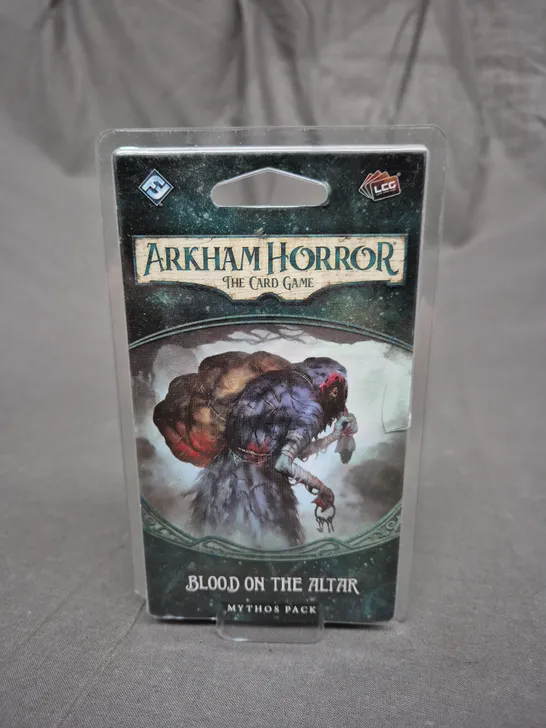 Lot 562: ARKHAM HORROR - BLOOD ON THE ALTAR - MYTHOS PACK - 4974809 ...