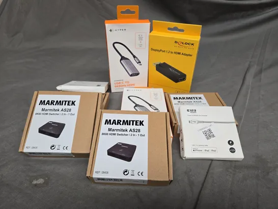 Lot 2147: APPROXIMATELY 20 ASSORTED NETWORKING ACCESSORIES TO INCLUDE ...