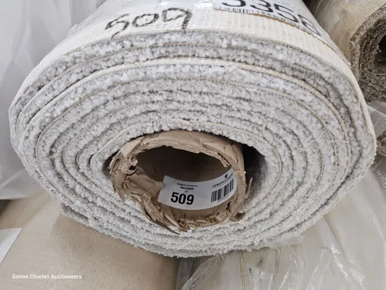 Lot 509: ROLL OF QUALITY FREEDOM EXTRA MINERAL CARPET APPROXIMATELY 5M ...