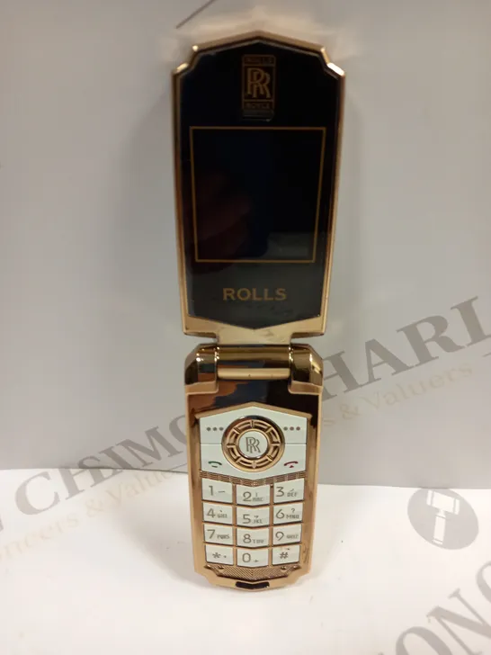 Lot 5022: ROLLS ROYCE BRANDED FLIP MOBILE PHONE - 4525524 | Simon ...