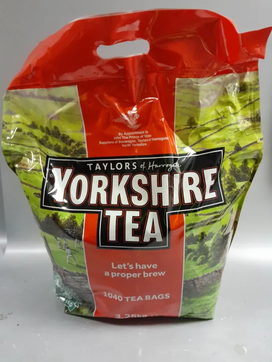 Lot 6431: SEALED YORKSHIRE TEA 1040 TEA BAGS - 4732977 | Simon Charles ...