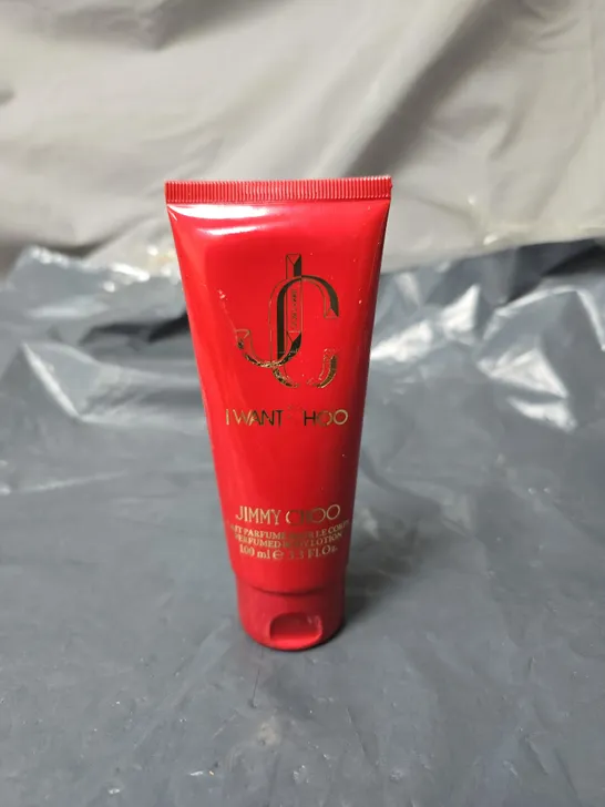 Lot 1339: JIMMY CHOO I WANT CHOO BODY LOTION 100ML unboxed - 5528140 ...