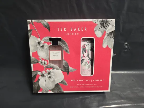 Lot 2372: TED BAKER POLLY 50ML EAU DE TOILETTE GIFT SET - 5301655 ...