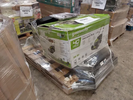 Lot 204: DIMPLEX RTOFSTV20 CASSIA NOIR ELECTRIC FIRE, GREENWORKS ...