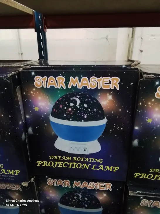 Lot 669: BOXED CHILDREN'S DREAM STAR MASTER ROTATING PROJECTION LAMP ...