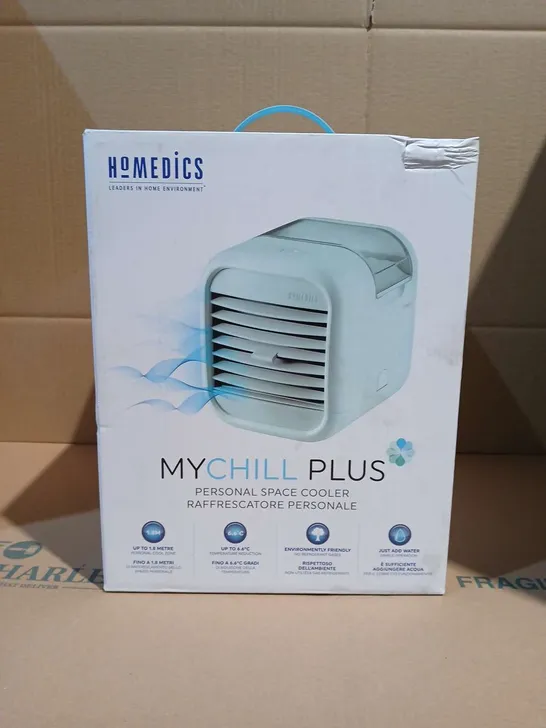 Lot 8477: BOXED HOMEDICS MY CHILL PLUS PERSONAL SPACE COOLER - 4992862 ...