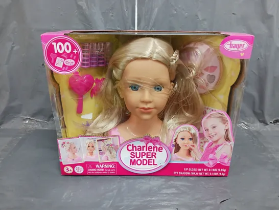 Lot 7202: BOXED CHARLENE SUPER MODEL STYLING HEAD - 5031949 | Simon ...