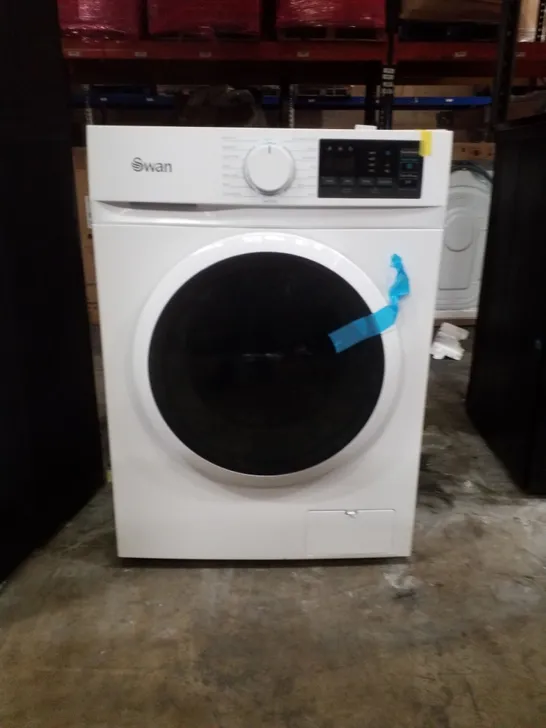 Lot 206: SWAN 8KG LOAD, 1400 SPIN FREESTANDING WASHING MACHINE - WHITE ...