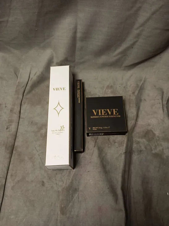 Lot 1002: VIEVE 3 ITEM SET: MODERN POWDER PERFECTOR, SKIN NOVA INSTANT ...