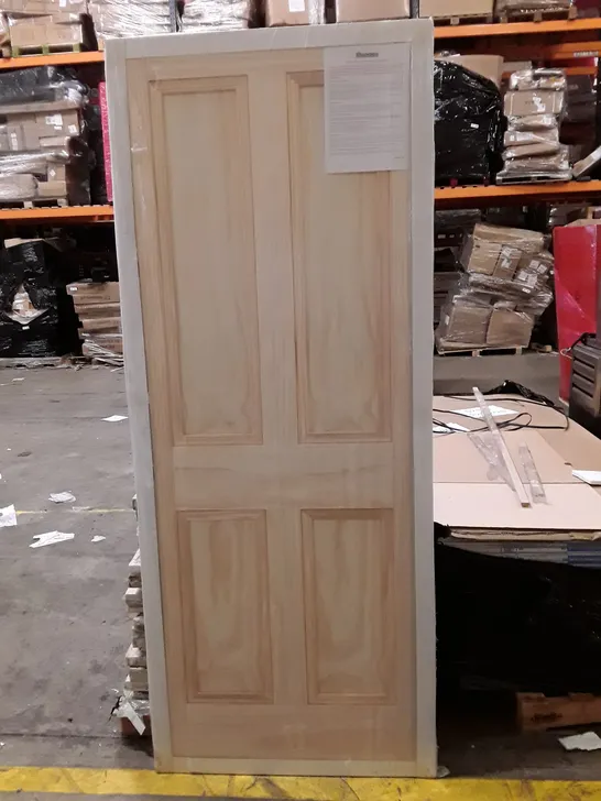 Lot 2272: MENDES RADIATA PINE ISLINGTON 4 PANEL INTERNAL DOOR 80"×32 ...
