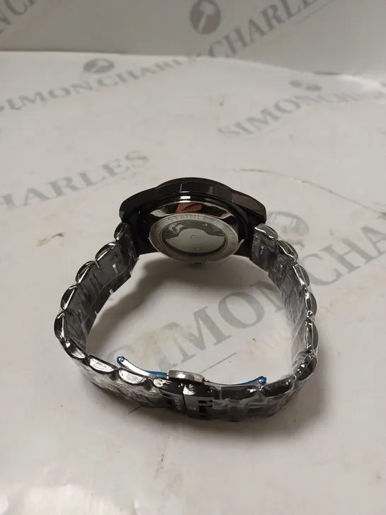 Lot 4260: MEN’S TALIS CO 7820 AUTOMATIC WATCH – BLACK SKELETON DIAL AND ...